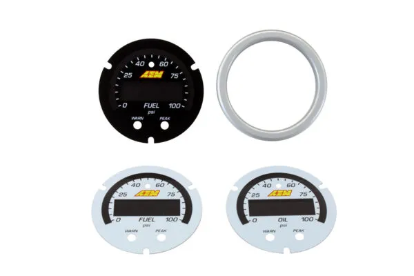 AEM ELECTRONICS X-Series Pressure Gauge 0-100psi 30-0301-ACC