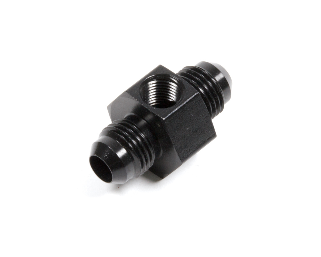 AEROQUIP #6 Fuel Pressure Adapter Black FCM5183