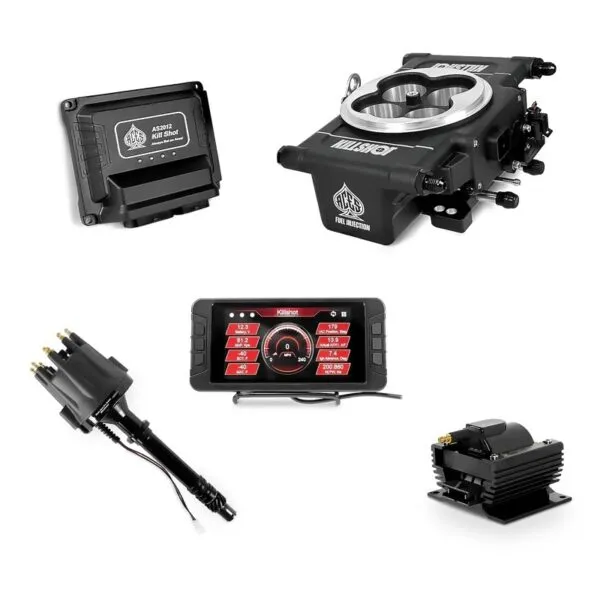 ACES FUEL INJECTION Killshot EFI Top End Kit Black SBC/BBC AS2012B-TEK1