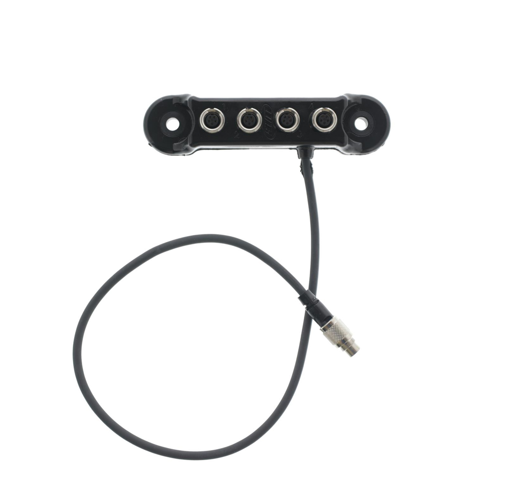 AIM SPORTS Data Hub 4 Way 5-Pin w/ .4m Cable X08HUB010