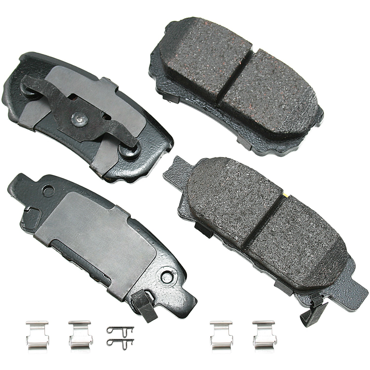 AKEBONO BRAKE CORPORATION Brake Pads Rear Chrysler 200 11-14 Sebring 10 ...