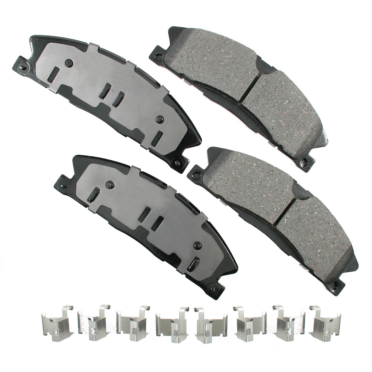 AKEBONO BRAKE CORPORATION Brake Pad Front Ford Explorer 13-18 Taurus ...