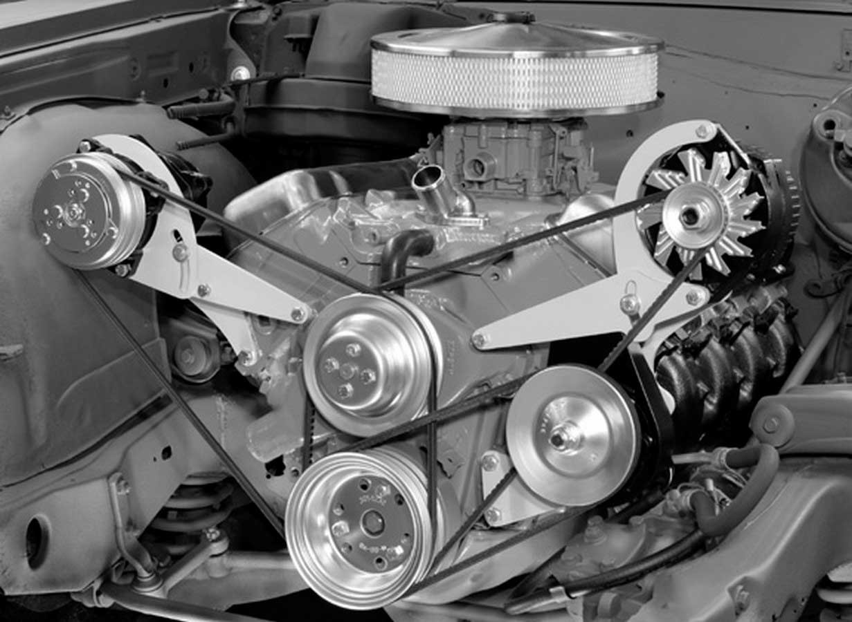 ALAN GROVE COMPONENTS Bracket Alternator and Power Steering 601L