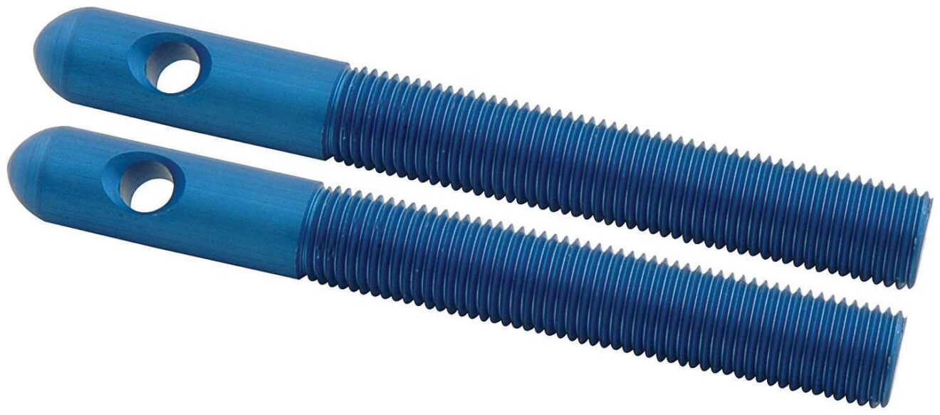 ALLSTAR PERFORMANCE Repl Aluminum Pins 3/8in Blue 2pk ALL18489