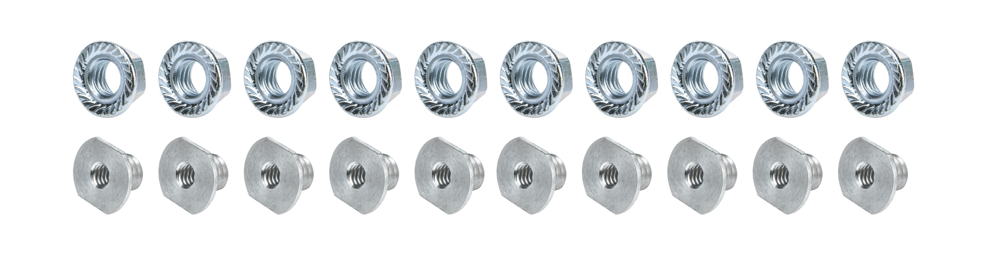 ALLSTAR PERFORMANCE Threaded Nut Insert Aluminum 10pk ALL18548-10