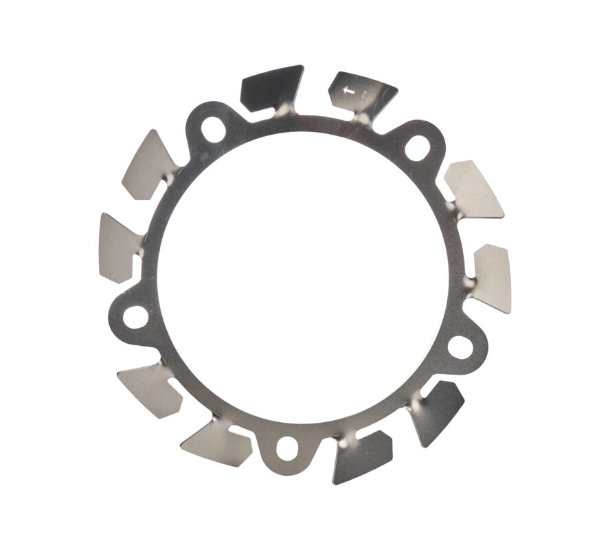 ALLSTAR PERFORMANCE Brake Fan Alum LH Wide 5 ALL42176