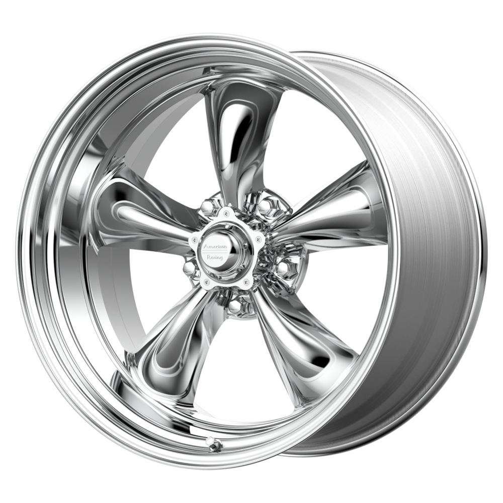AMERICAN RACING WHEELS 15x7 Torq Thrust II 5x127 BC Polished VN5155773