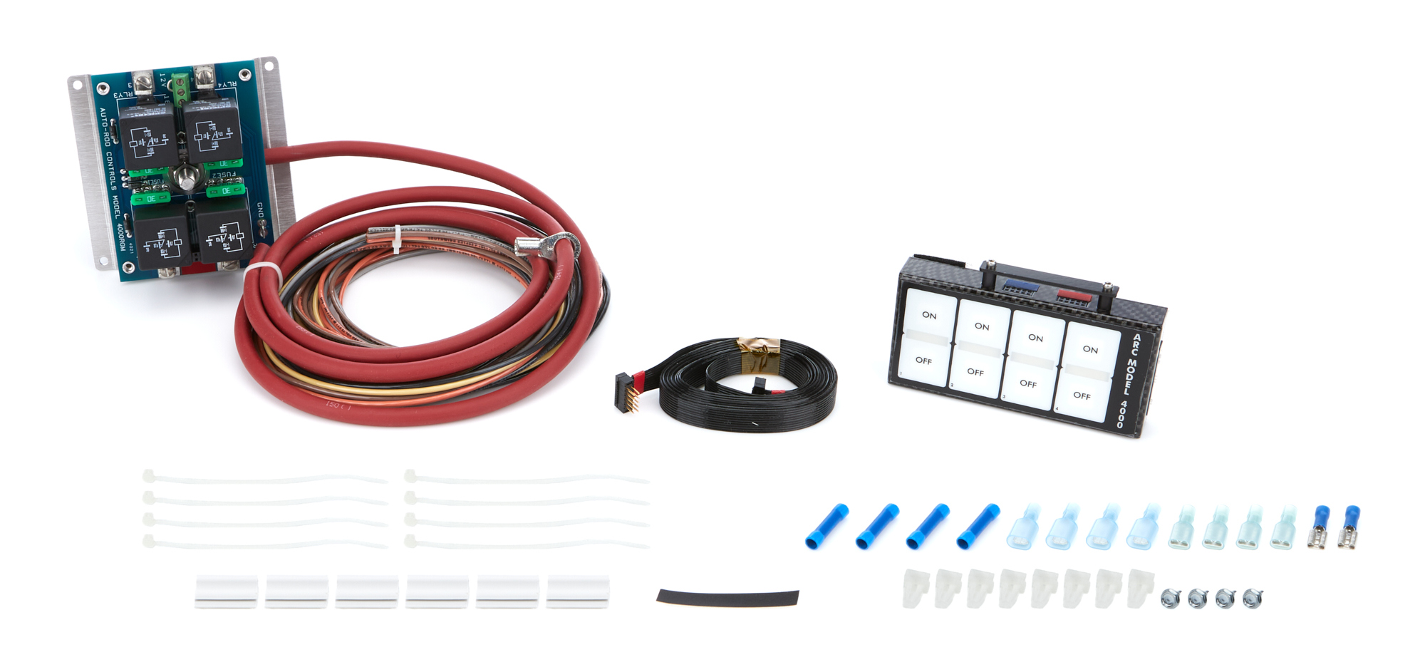 AUTO ROD CONTROLS 4 Switch In-Dash Control Module C/F Finish 4003D