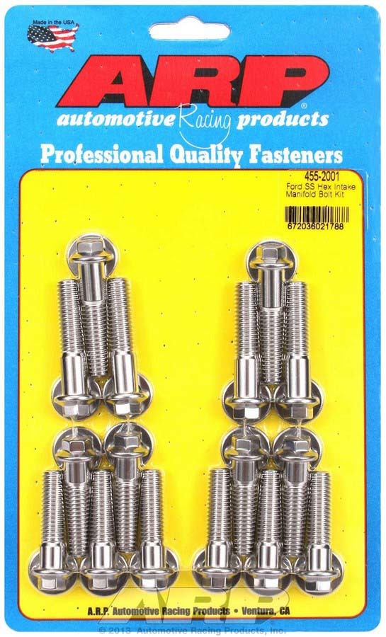 ARP BBF S/S Intake Bolt Kit 6pt. 455-2001