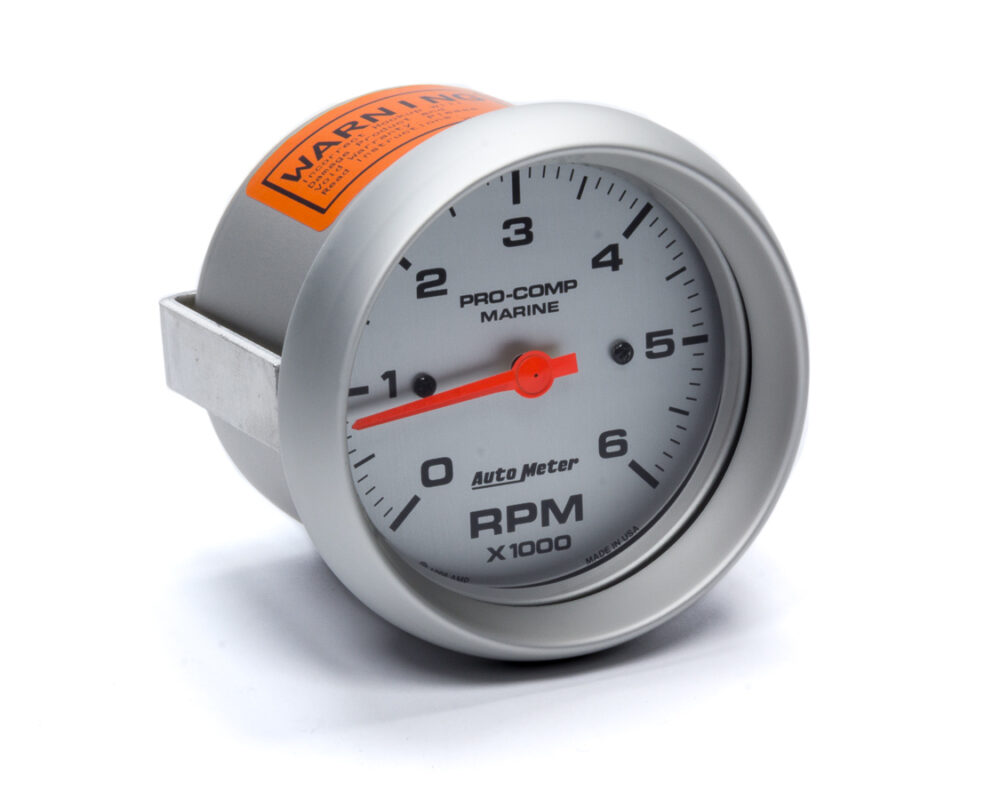 AUTOMETER 3-3/8 U/L Tachometer 6000 RPM 200752-33