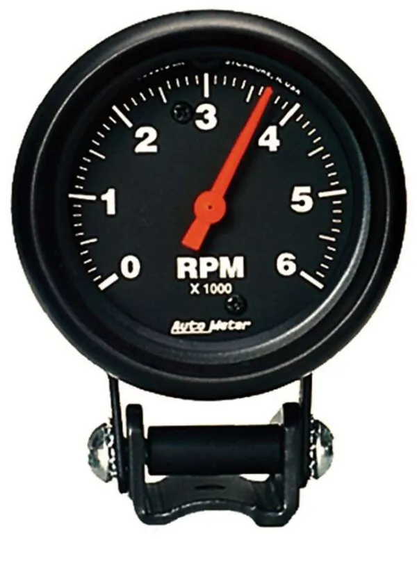 AUTOMETER 6000 Rpm Black Tach 2891