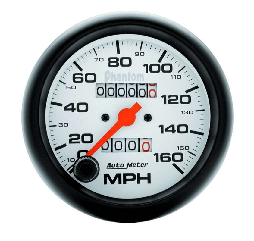 AUTOMETER 3-3/8in Phantom Speedo 160mph 5893