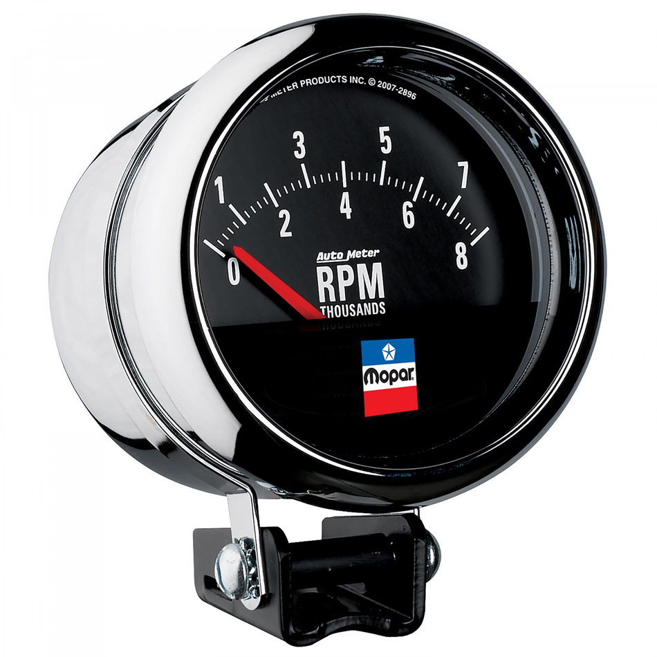 AUTOMETER 3-3/4 Tachometer Gauge Mopar Logo Series 880789