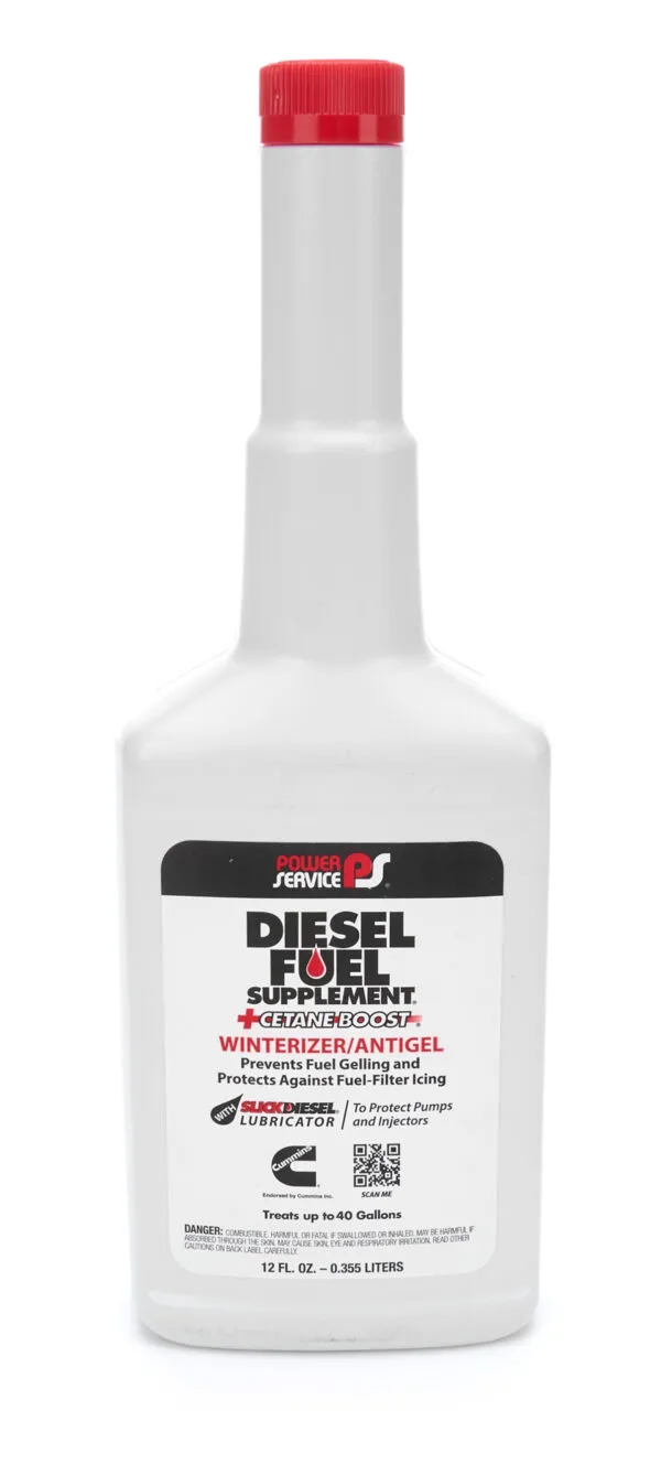 ATP Chemicals & Supplies Pwr Service Diesel 12oz Additive Arctic Blend 1012