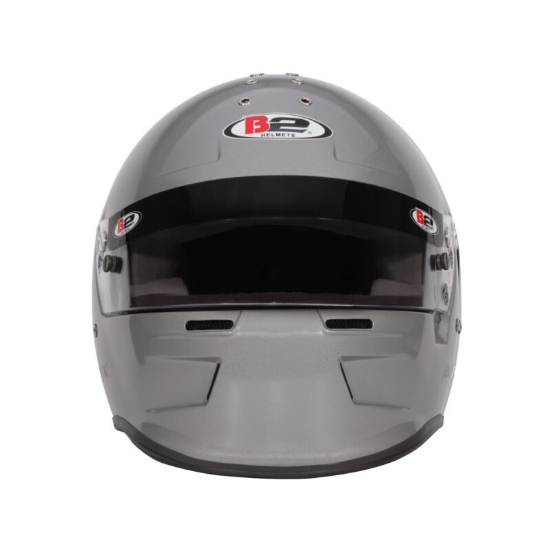 B2 HELMETS Helmet Apex Silver 57-58 Small SA20 1531A21