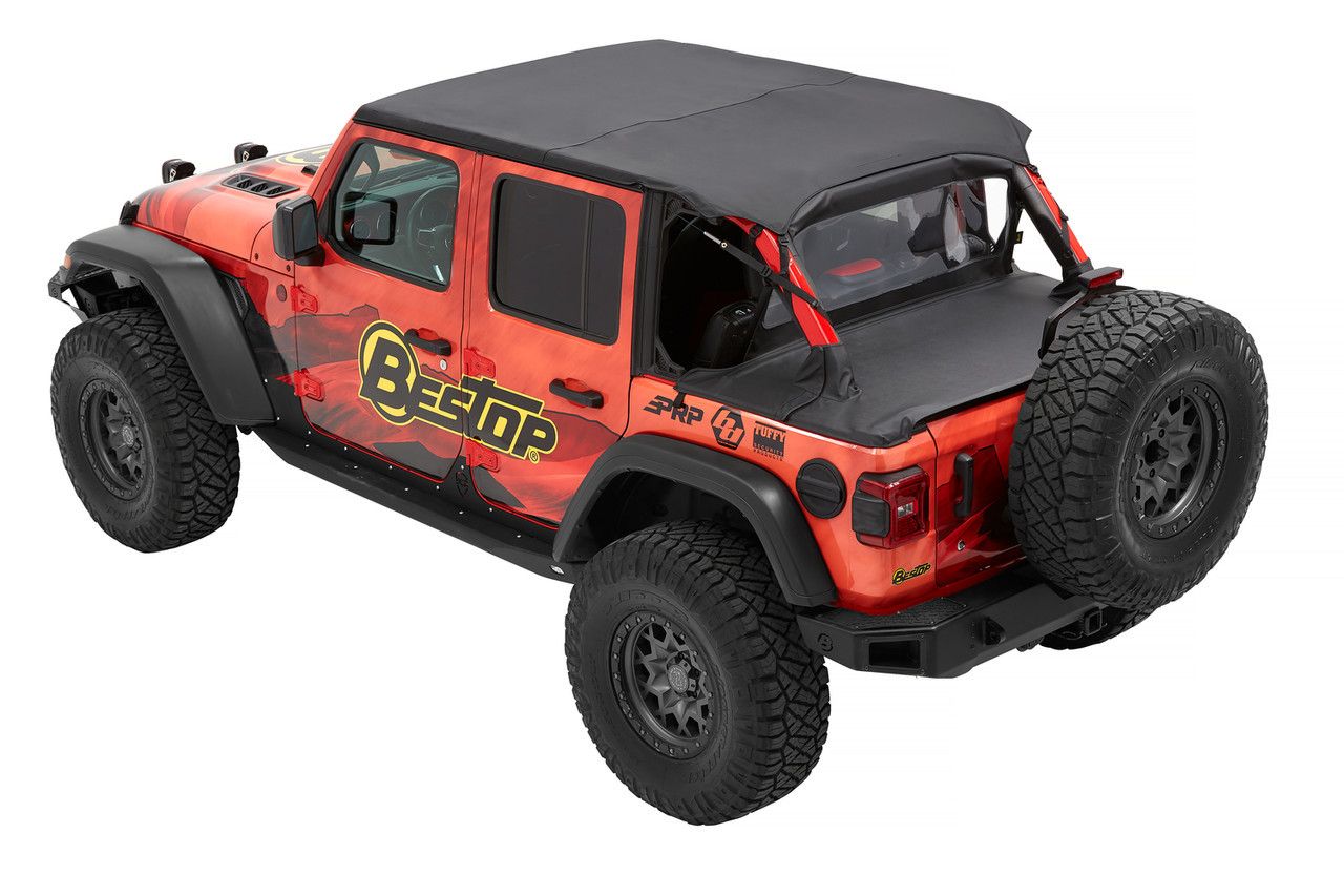 BESTOP 24- Jeep Wrangler JL Header Safari Bikini 52613-35