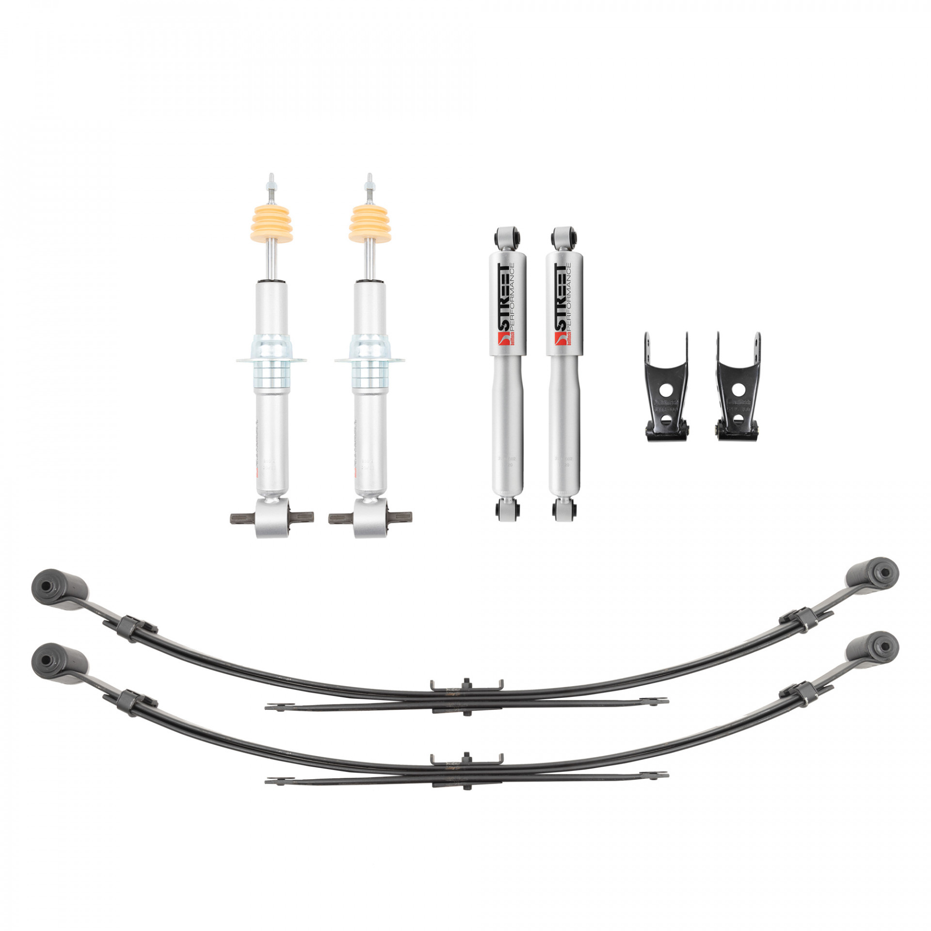 BELL TECH Lower Kit 0in Front/4in Rear 19- GM P/U 1500 350344SP