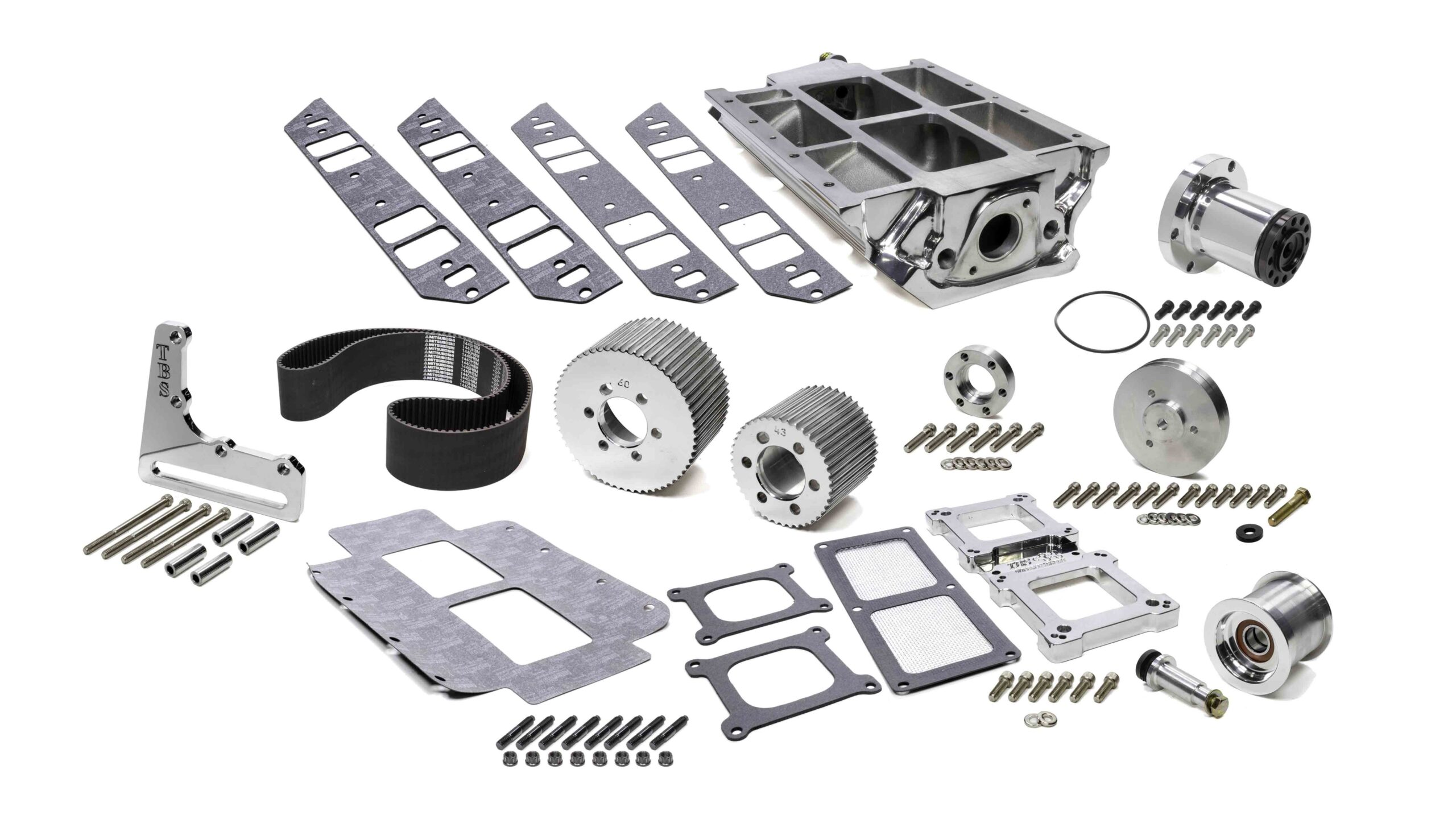 THE BLOWER SHOP BBC Intake & 671 Drive Accessory Kit 2V. 2711
