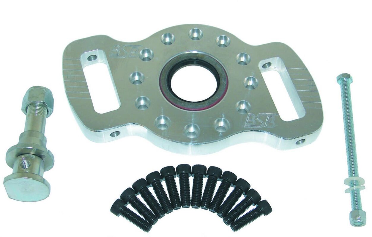 BSB MANUFACTURING Pinion Bracket Aluminum Dbl. Sided Adjustable 4036