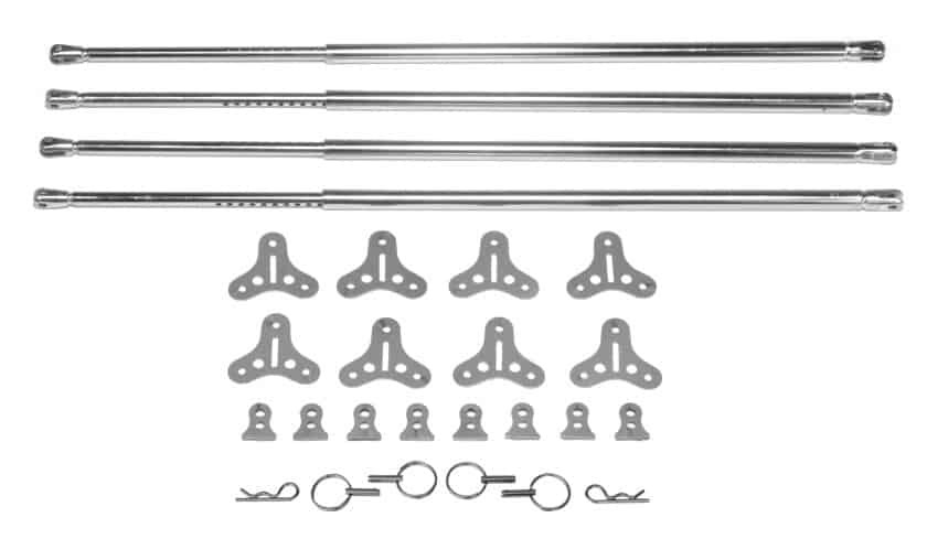 CHASSIS ENGINEERING Pro-Wing Strut Rod Kit C/E8015