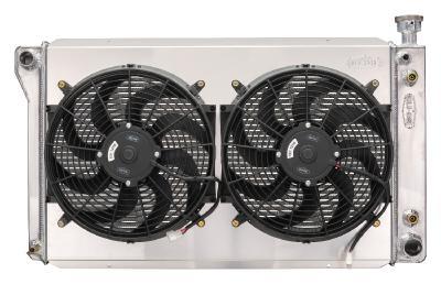 COLD CASE RADIATORS 88-98 GM 1500 P/U 5.3L Radiator w/Dual 14in Fan ...