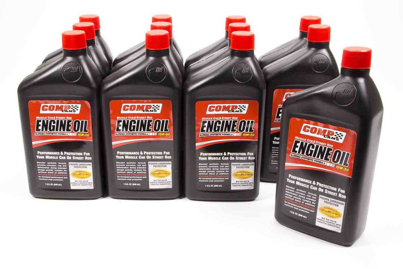 COMP CAMS 15W50 Motor Oil - (12) Muscle Car & Street Rod -111063