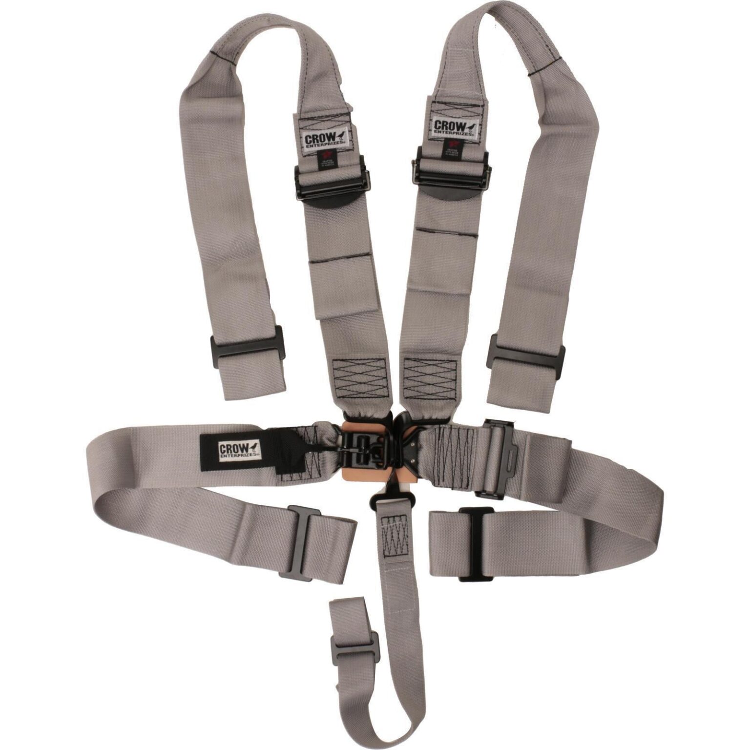 CROW SAFETY GEAR 5-Way L&L Special Sprint Car DB Harness Alum Ad 20056PRB