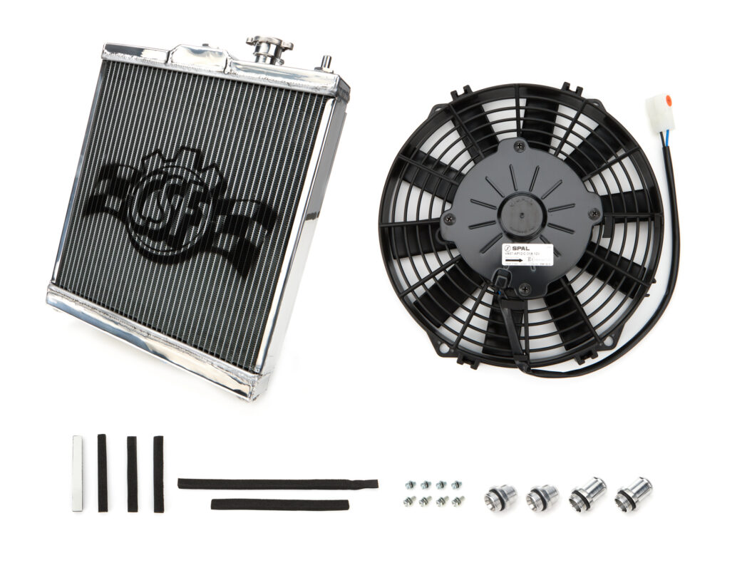 CSF COOLING Radiator Universal Half Radiator w/Direct Fit 2858X