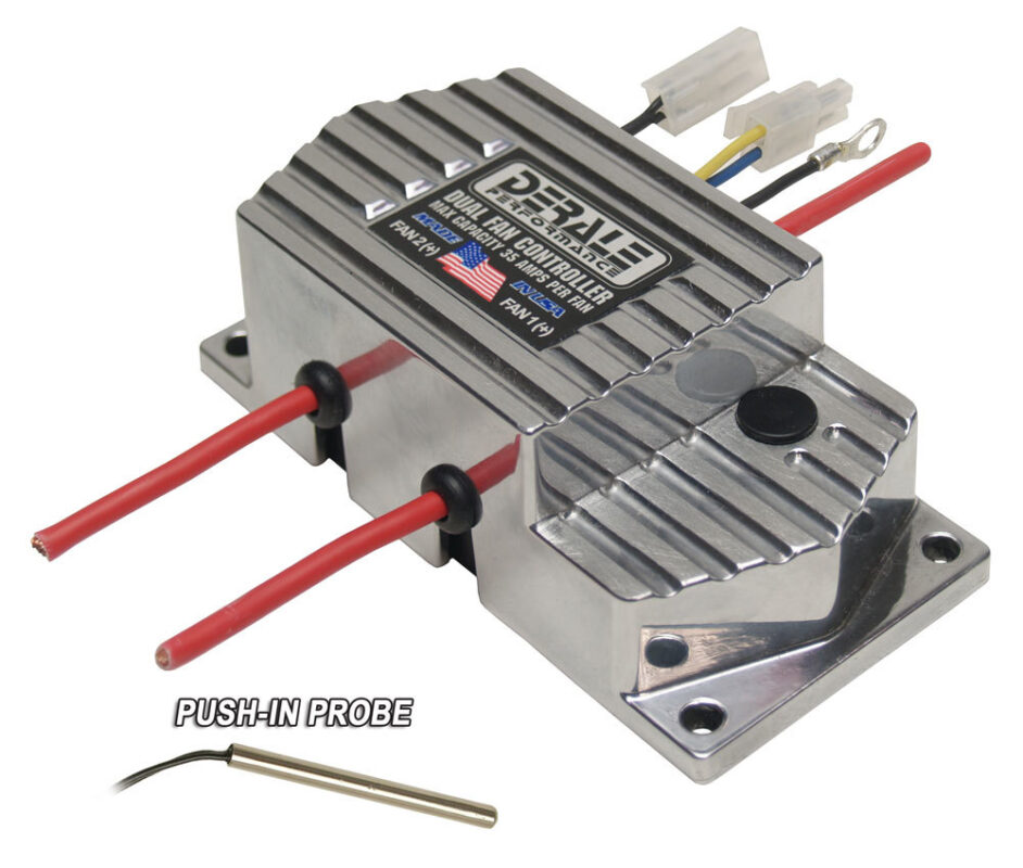 DERALE Dual Fan Controller Push In 16788