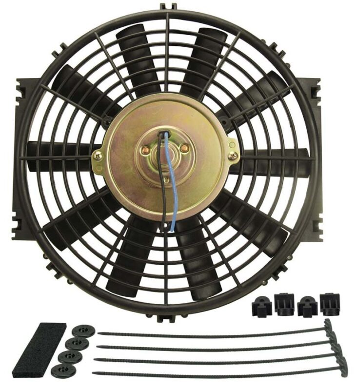 DERALE 10in Dyno-Cool Straight Blade Electric Fan 16910