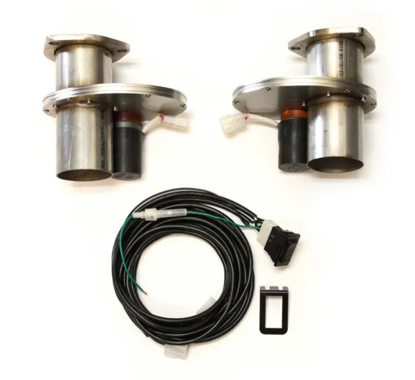 DOUGS HEADERS Electric Exhaust Cut-Outs - 3.00 (Pair) DEC300A