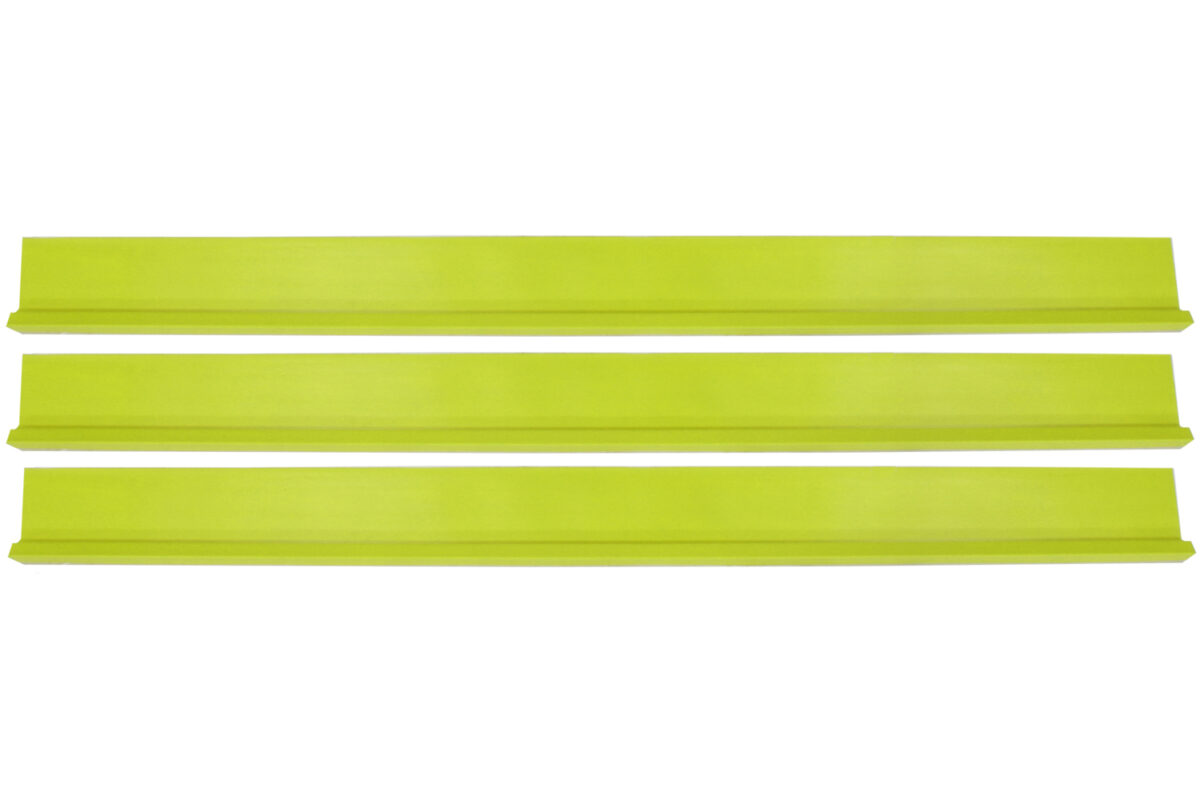 DOMINATOR RACE PRODUCTS Dirt Rocker Set Flou Yellow 3pc 1100-FLO-YE