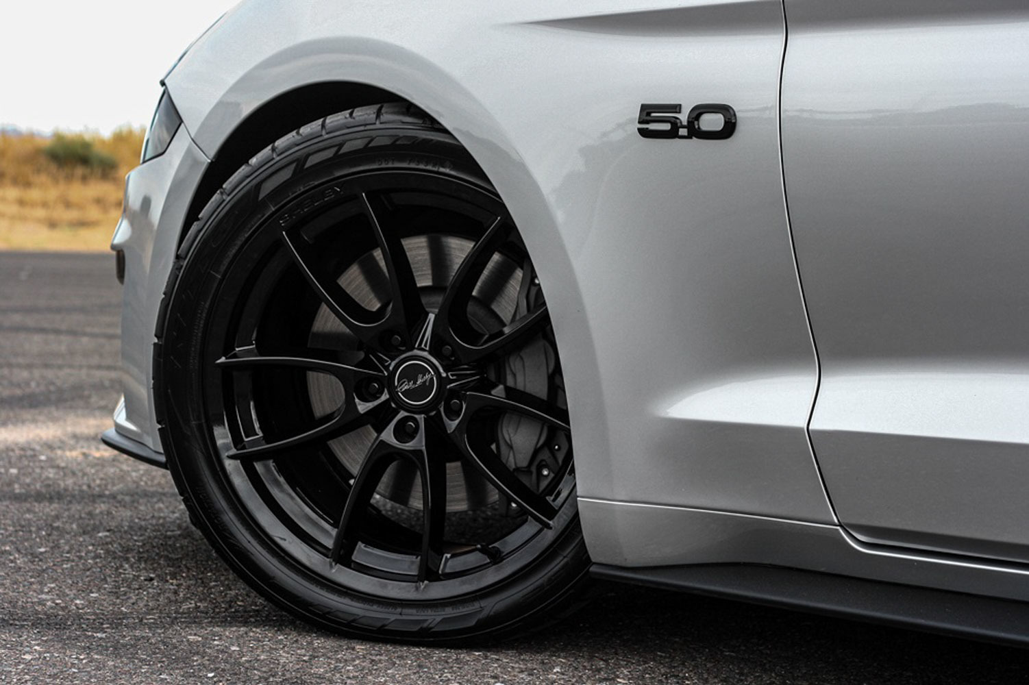 DRAKE AUTOMOTIVE GROUP Wheel Shelby CS5 19x11 Hyper Silver CS5-911550-CP