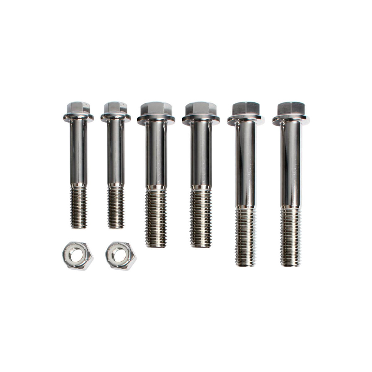 DETROIT SPEED ENGINEERING S/S Body Mount Bolt Kit - 67-81 GM F-Body ...