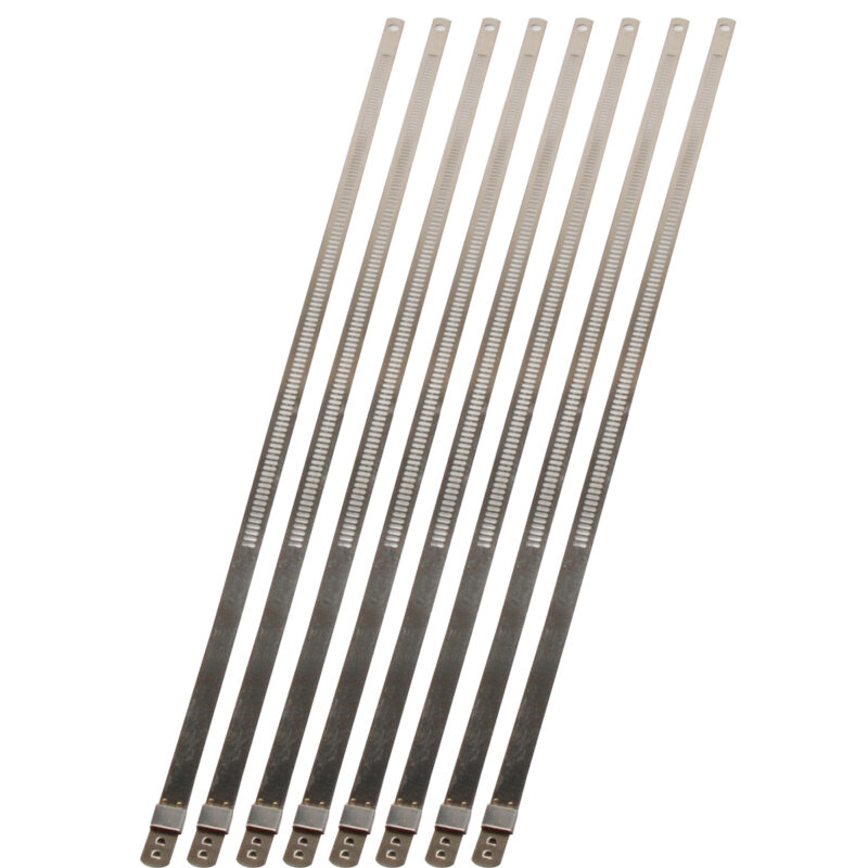 DESIGN ENGINEERING Positive Locking Ties 7mm x 9in 8-pk 10208