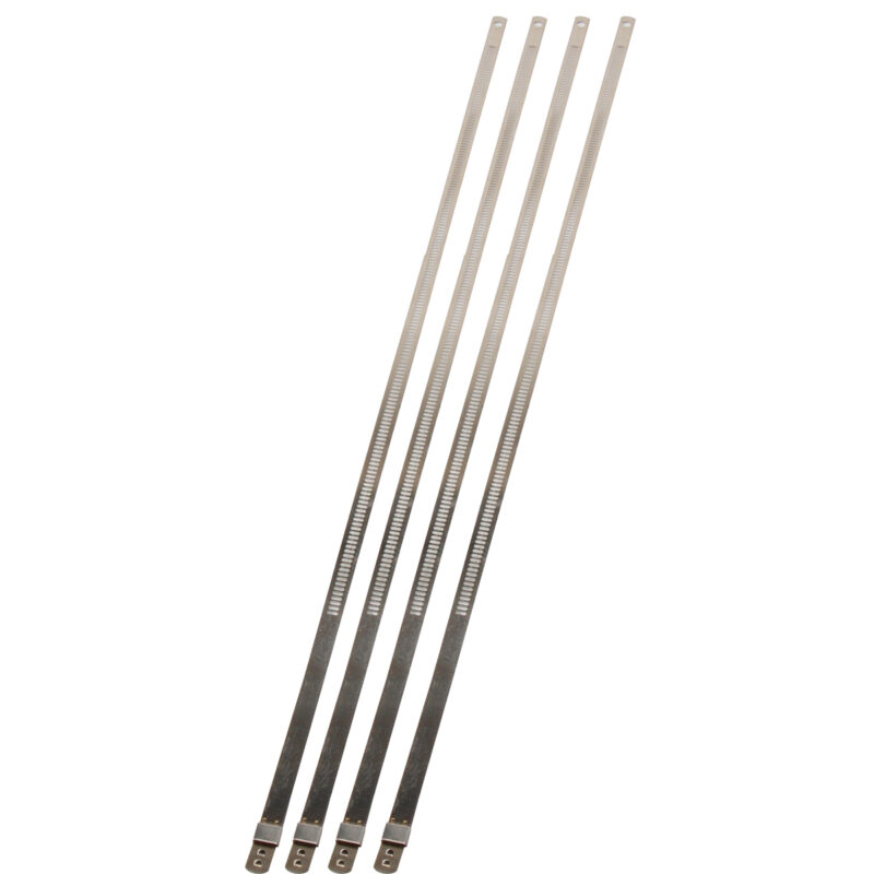 DESIGN ENGINEERING Positive Locking Ties 7mm x 14in 4-pk 10209