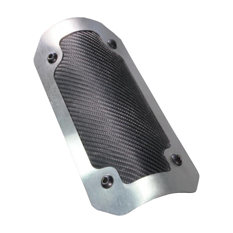 DESIGN ENGINEERING Flexible Heat Shield 4in x 8in Brushed/Onyx 10902