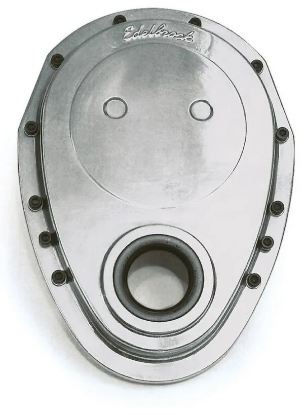 EDELBROCK SBC Aluminum Timing Cover 4240