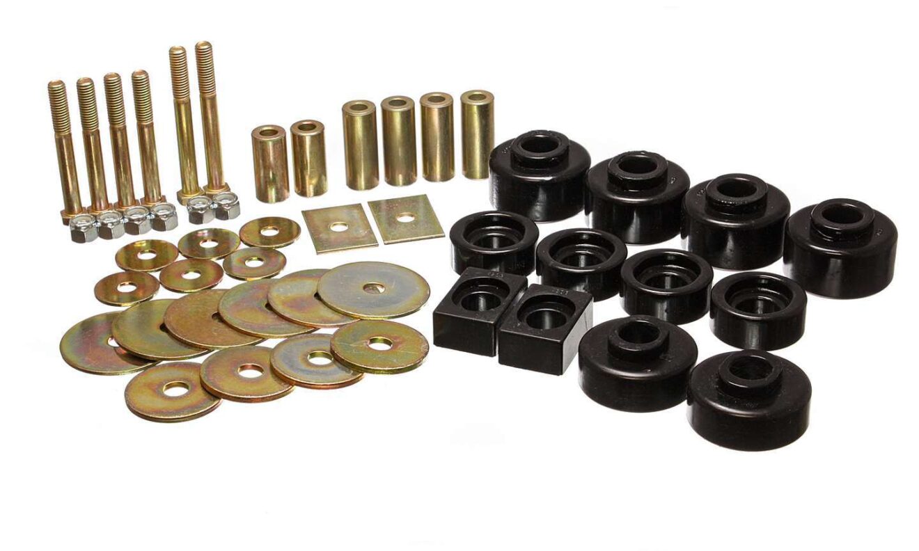 ENERGY SUSPENSION RR Leaf Spring Bush Set 97-03 F150/250 Xcab 4WD 4.4114G