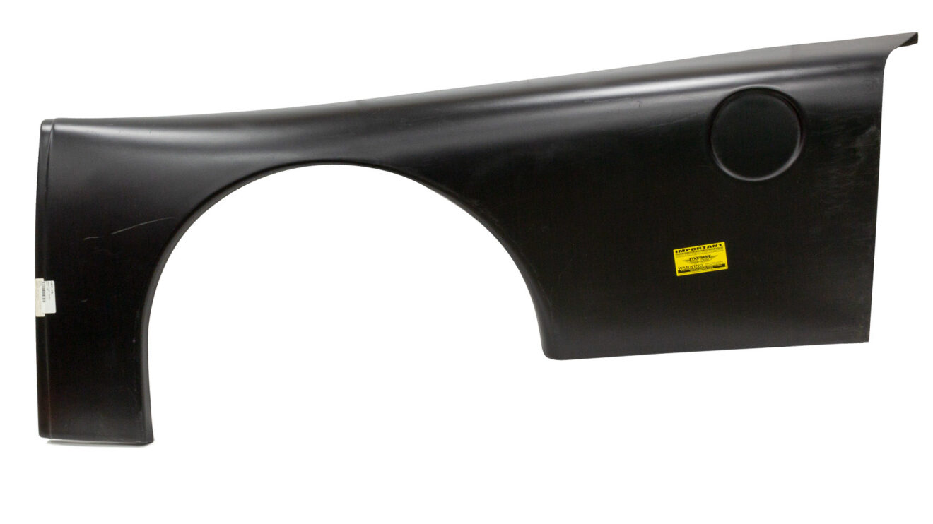 FIVESTAR Quarter Panel- plastic- black- left 672-27-BL
