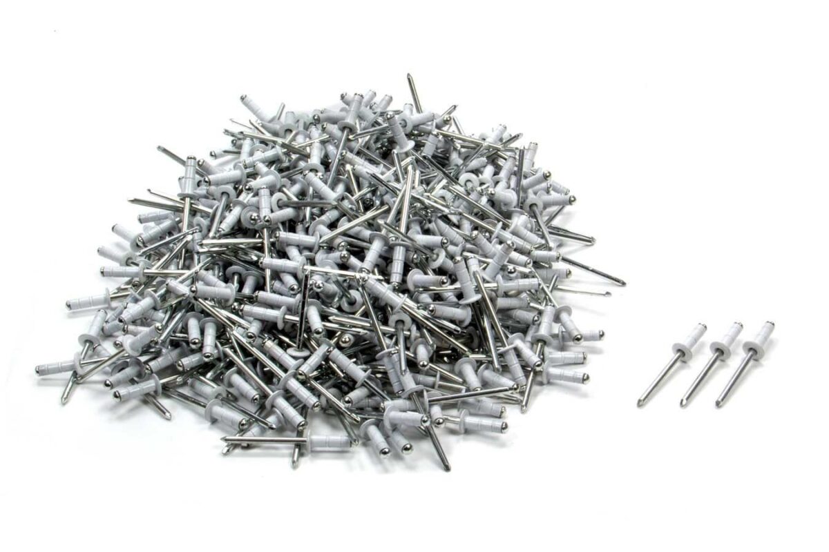 FIVESTAR Sm Hd Rivet White Multi- grip 500pk 814W-500S