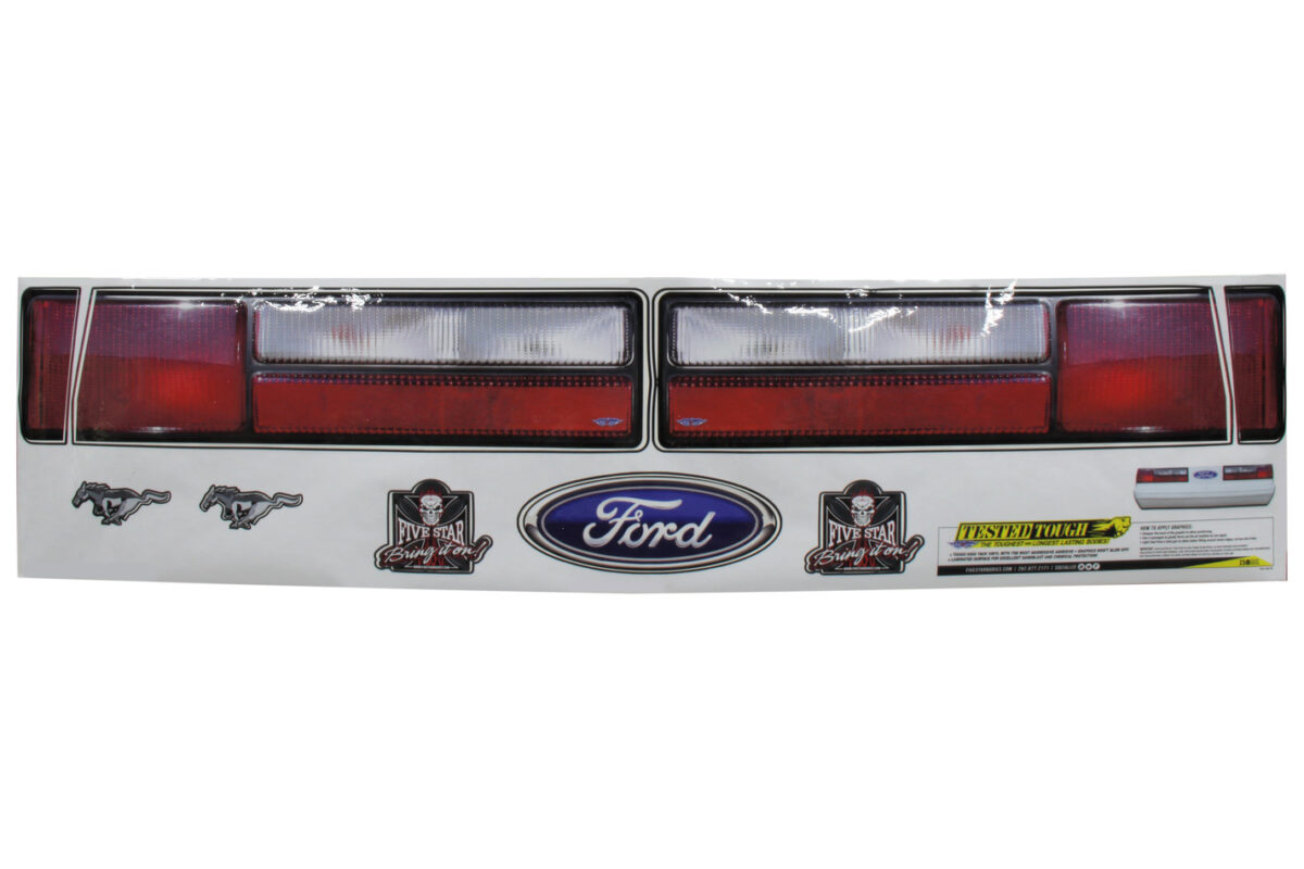 FIVESTAR Mustang Tail Graphics 915-450-ID