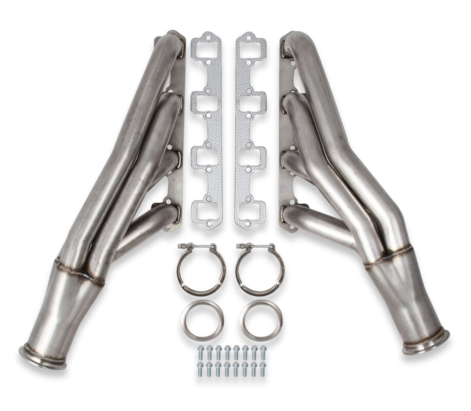 FLOWTECH SBF Turbo Headers - 304 Stainless Steel 1-3/4in 12164FLT