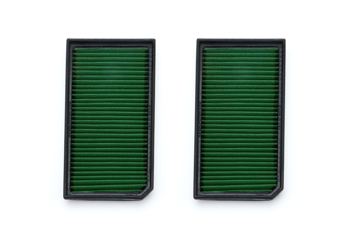 GREEN FILTER Air Filters (2) Pair 7490