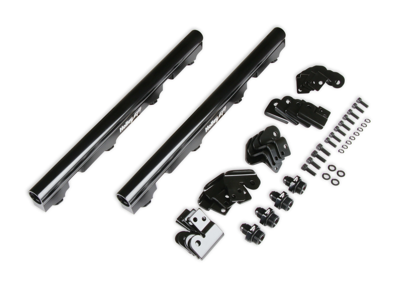 HOLLEY Billet Fuel Rail Kit GM LS Trucks w/OE Intakes 534-244