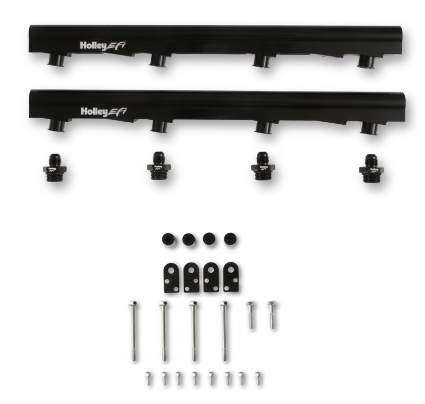 HOLLEY Billet Fuel Rails - Ford 7.3L Godzilla 534-265