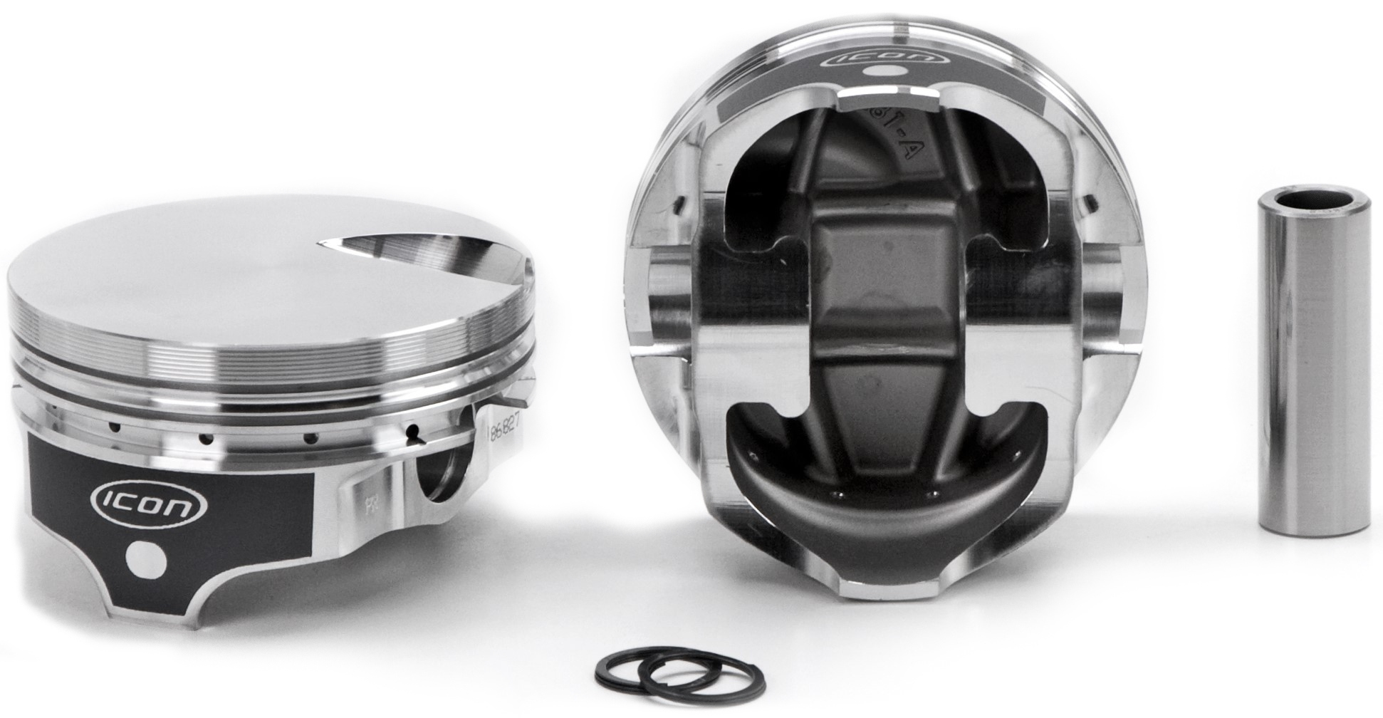 ICON PISTONS BBC FT Forged Piston Set 4.310 Bore -3.0cc IC785.060