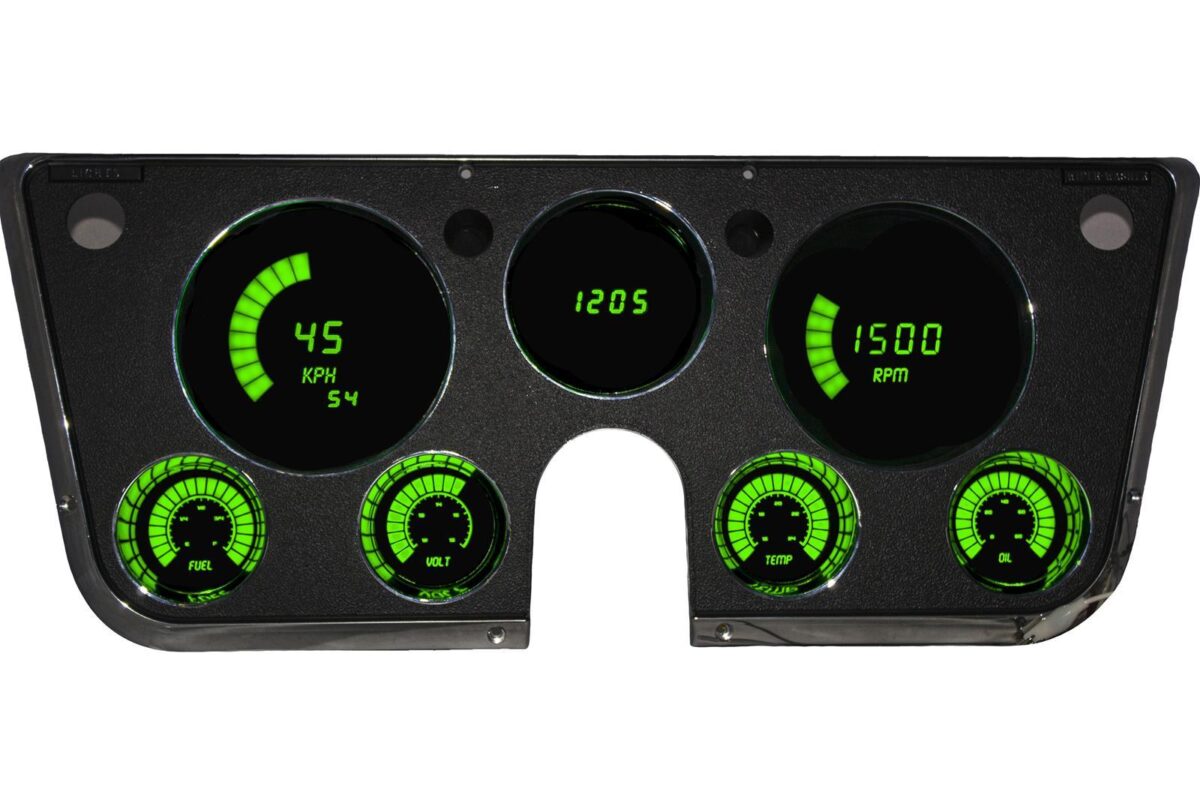 INTELLITRONIX LED Bargraph Guage Cluster 67-72 Chevy Trk BG6003G