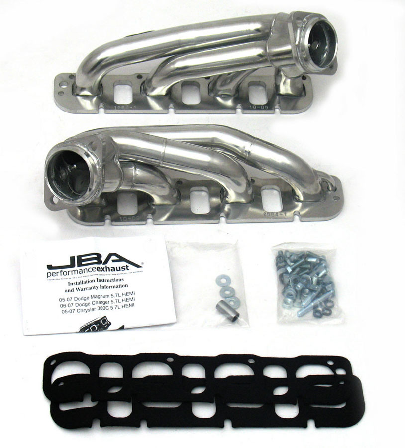 JBA PERFORMANCE EXHAUST Headers - 08-09 Dodge 5.7/6.1L Hemi 1964S-1JS