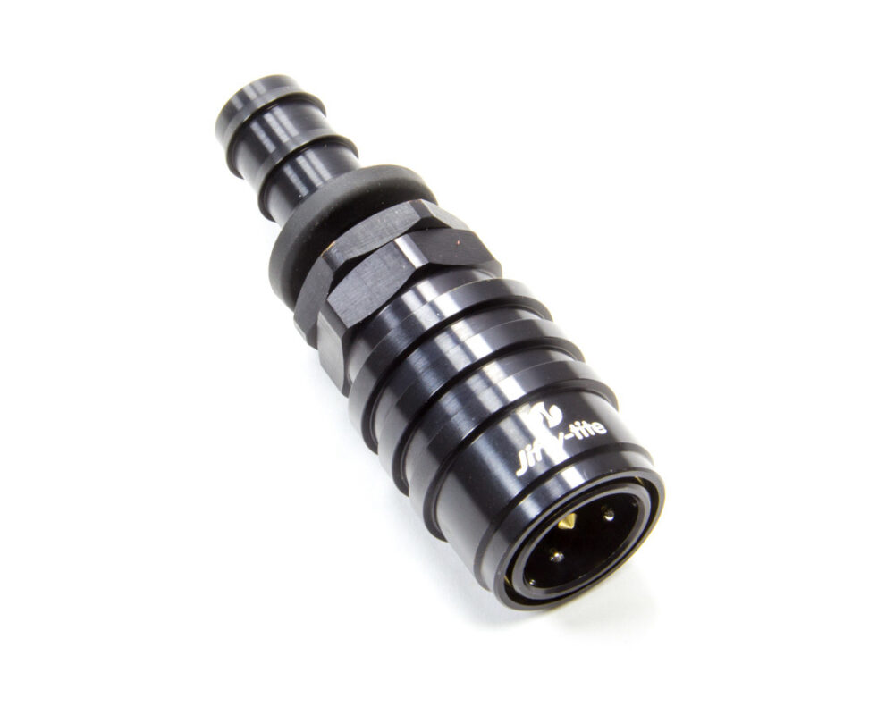 JIFFY-TITE Q/R #10 Male Push Lock to #10 Socket Valved Blk 51510PJ